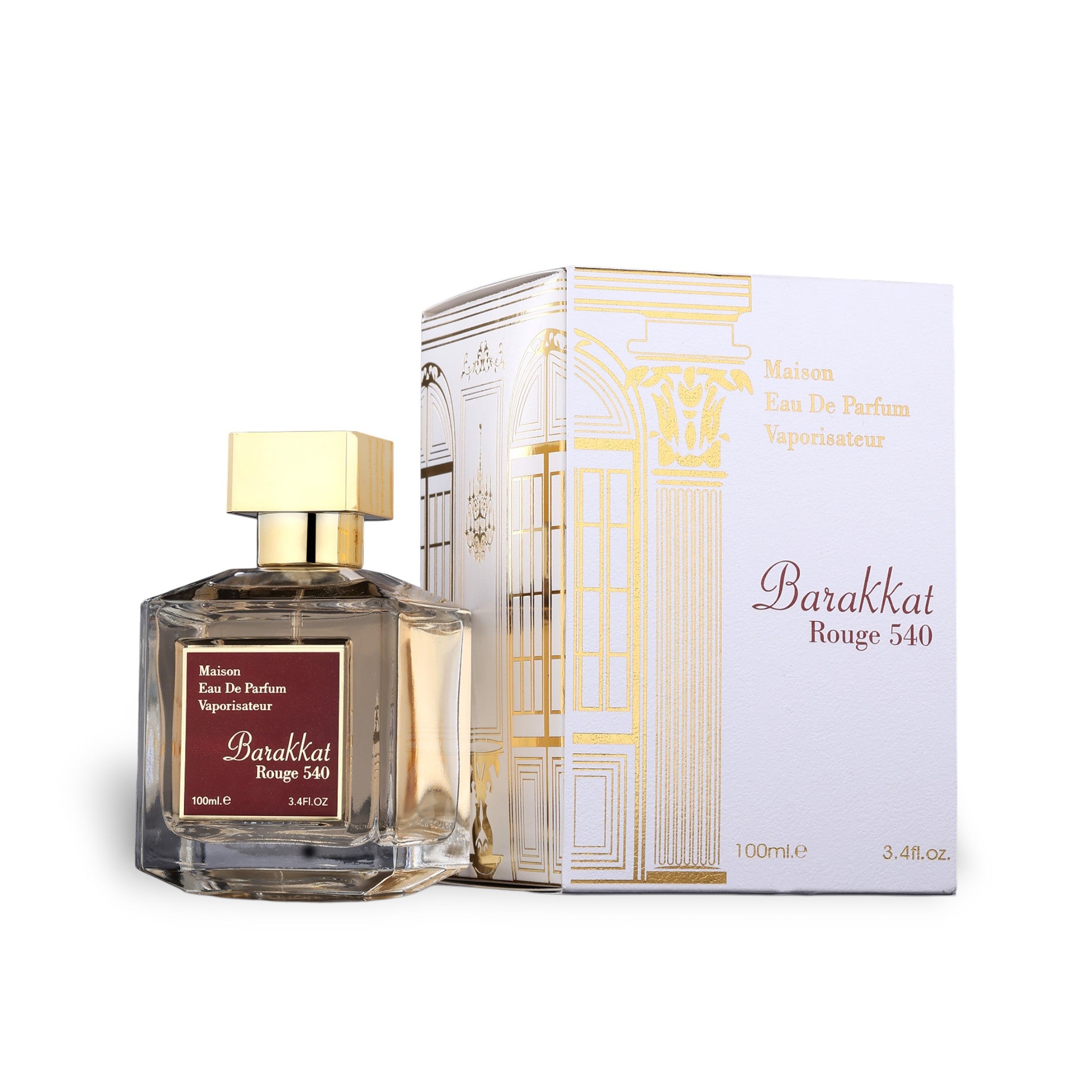 Barakkat Rouge 540 100ml Perfume – Tissue Warehouse KBD